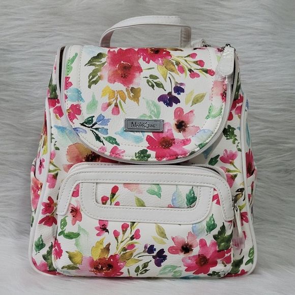 multi sac | Bags | Nwtmulti Sac Backpack Medium Sized Pretty Floral ...